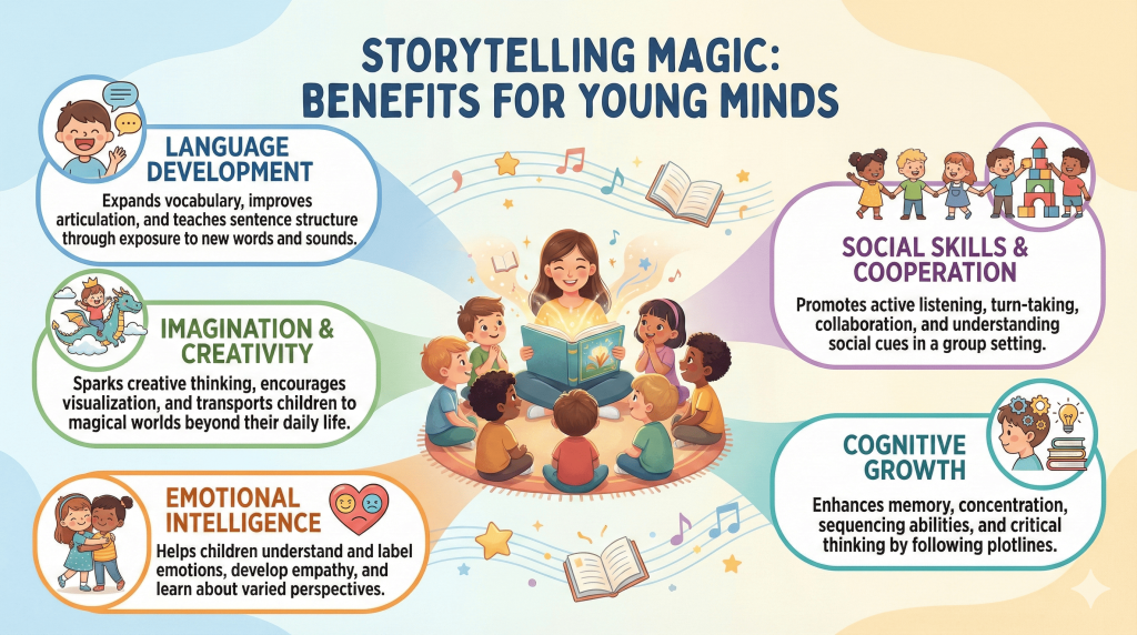 The Benefits of Storytelling in Early Childhood Education - Early ...