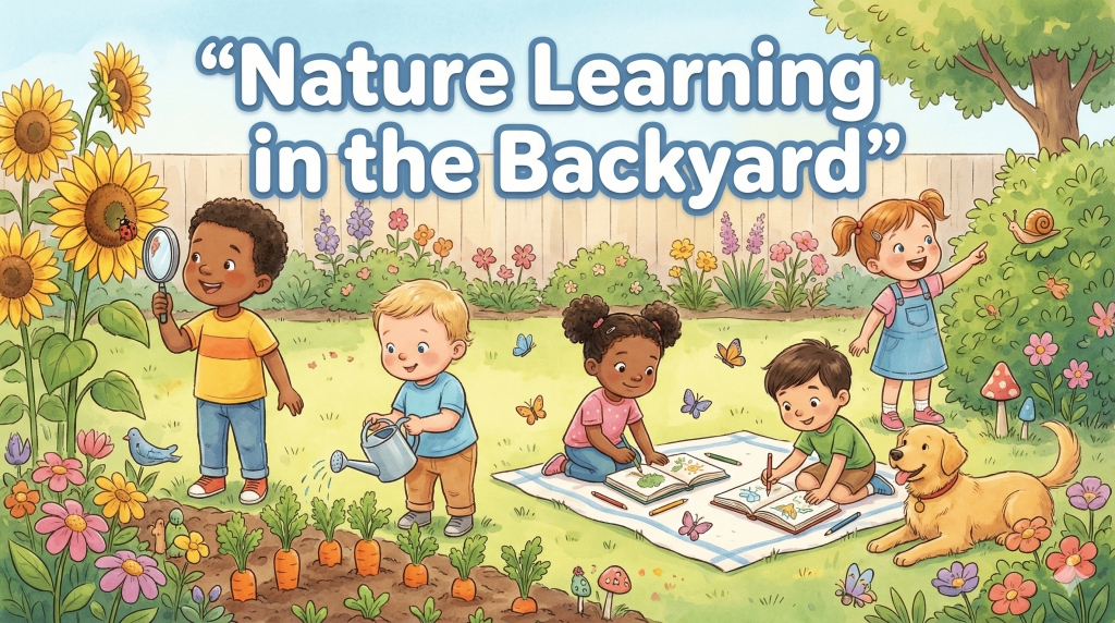 Nature Learning in the Backyard for Young Children - Early Childhood ...