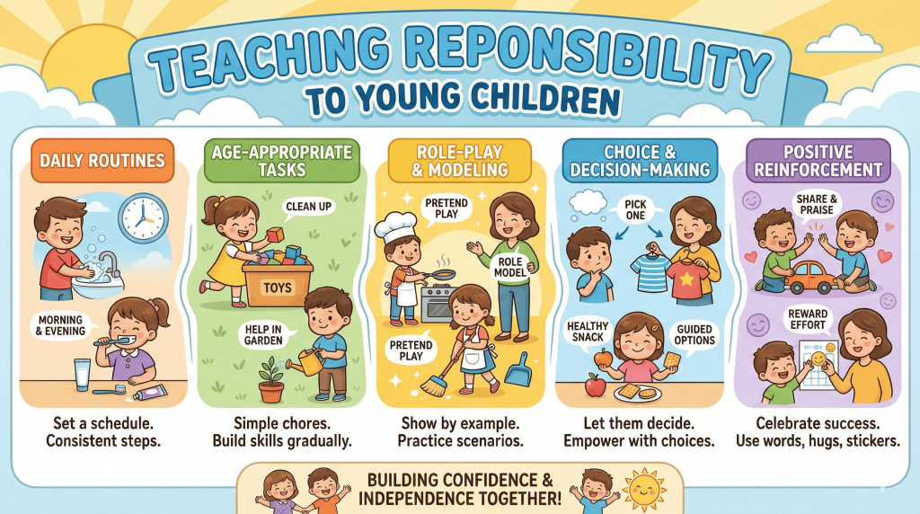 Teaching Responsibility to Young Children: Practical & Friendly Guide ...